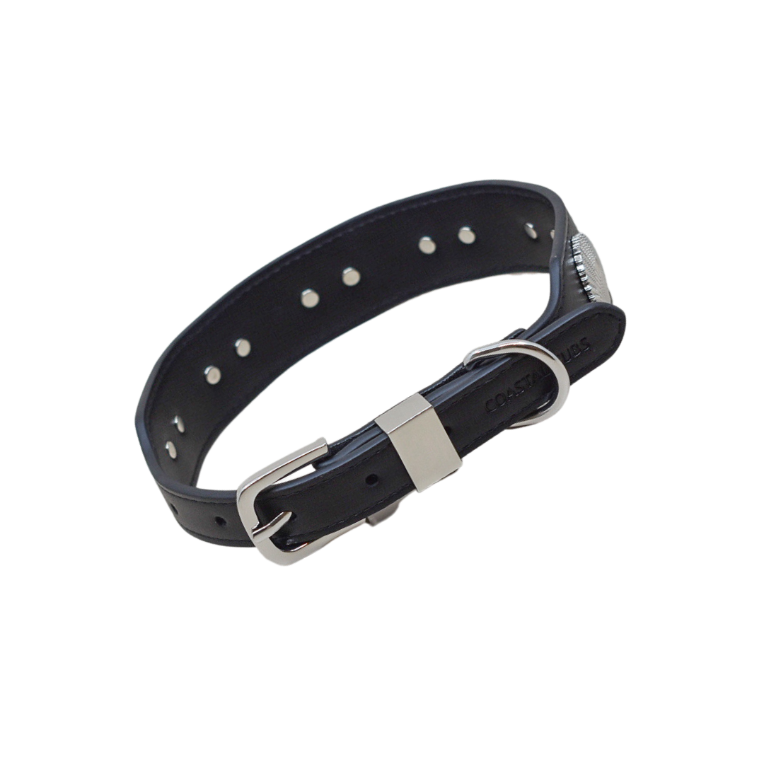 Coastal Collar in Black & Silver – Coastal Cubs